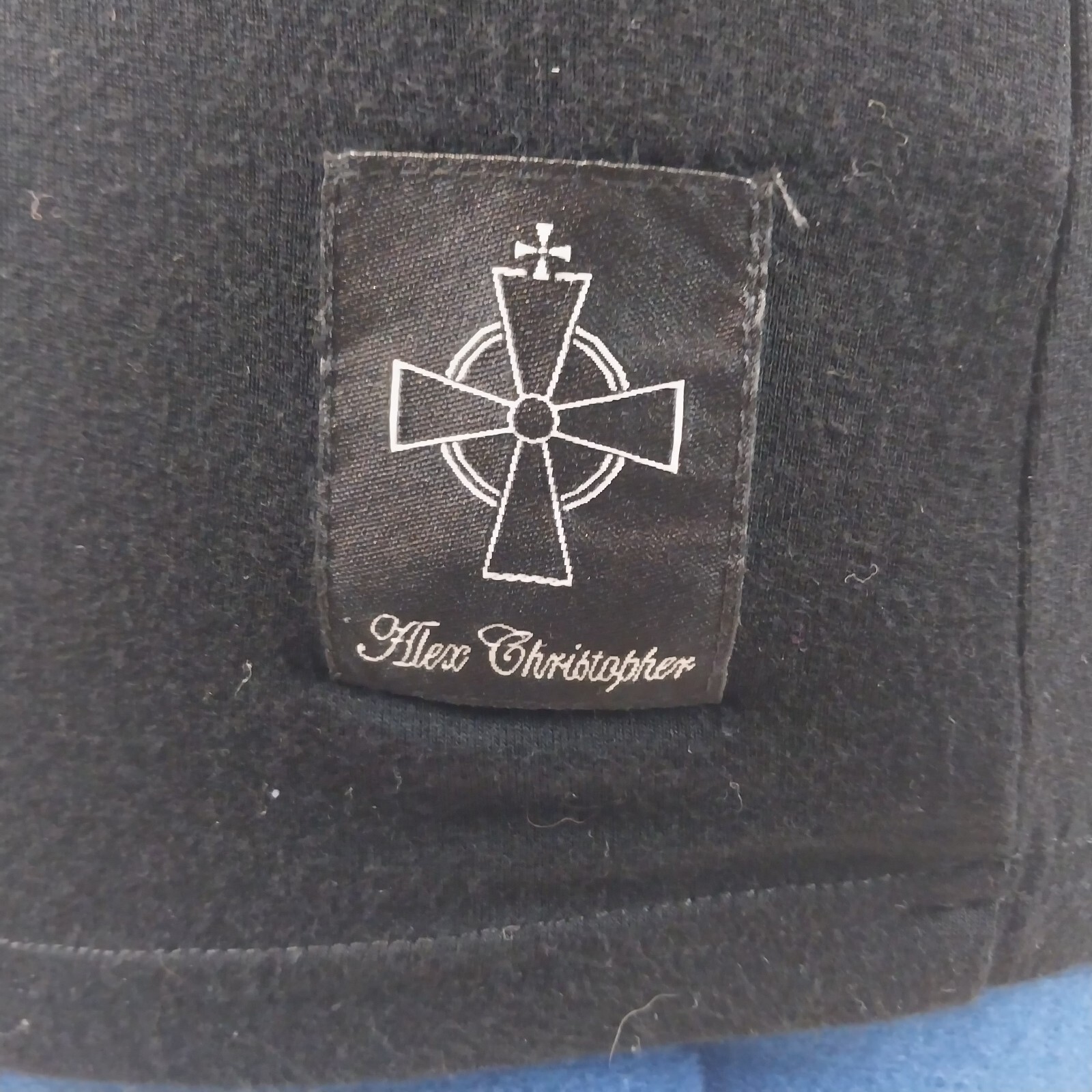 Alex Christopher Top - Size L - Great Condition - Black & White Stripes ...