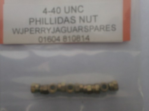4-40 UNC PHILIDAS ALL METAL LOCKING NUTS x 10 | eBay