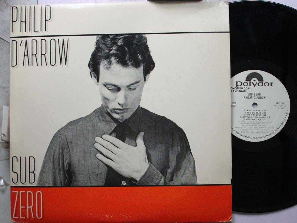 Rock Promo Lp Philip D'Arrow Sub Zero On Polydor (Promo) | eBay