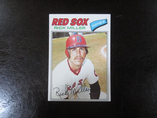 1977 Topps # 566 Rick Miller Card Boston Red Sox | eBay