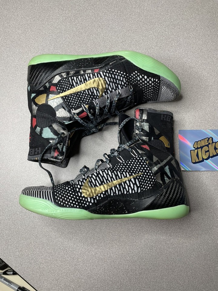 NIKE KOBE 9 ELITE NOLA GUMBO LEAGUE ALL STAR SZ 12 Basketball Shoe ASG ...