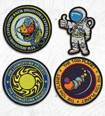 Starfield Constellation Explorer Patch Sew Set Astronaut Livingstone ...