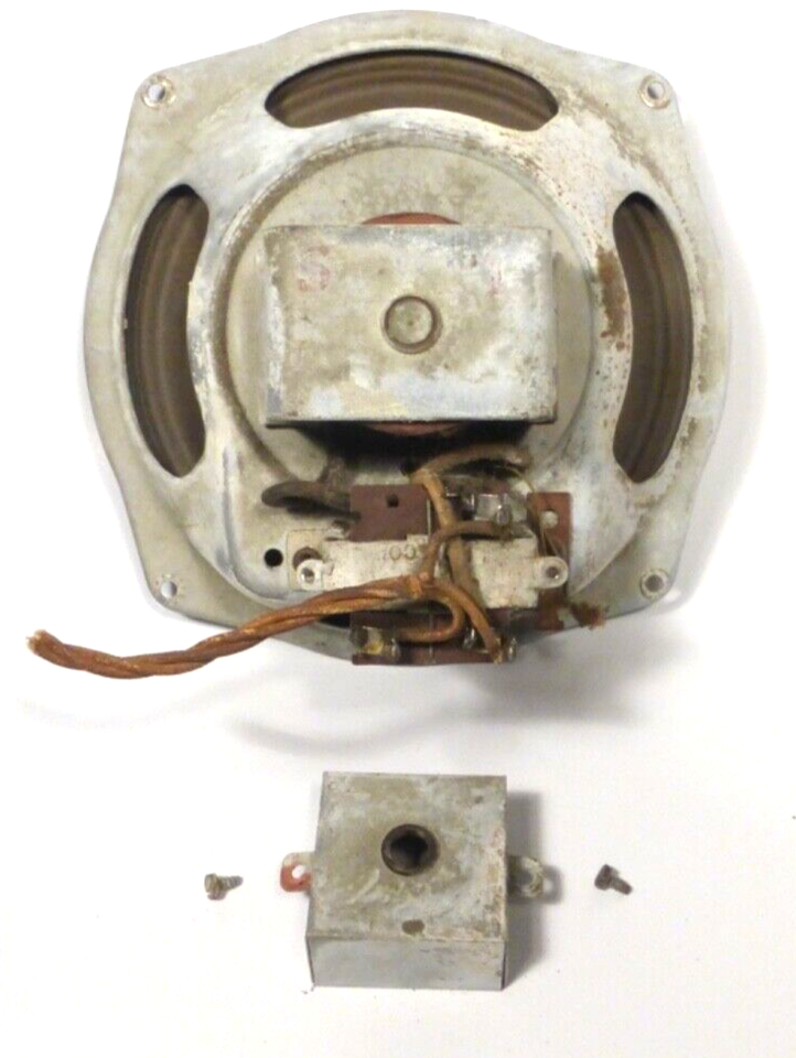vIntage PHILCO 66 TOMBSTONE : Working 7 & 5/8" FIELD COIL SPEAKER ...