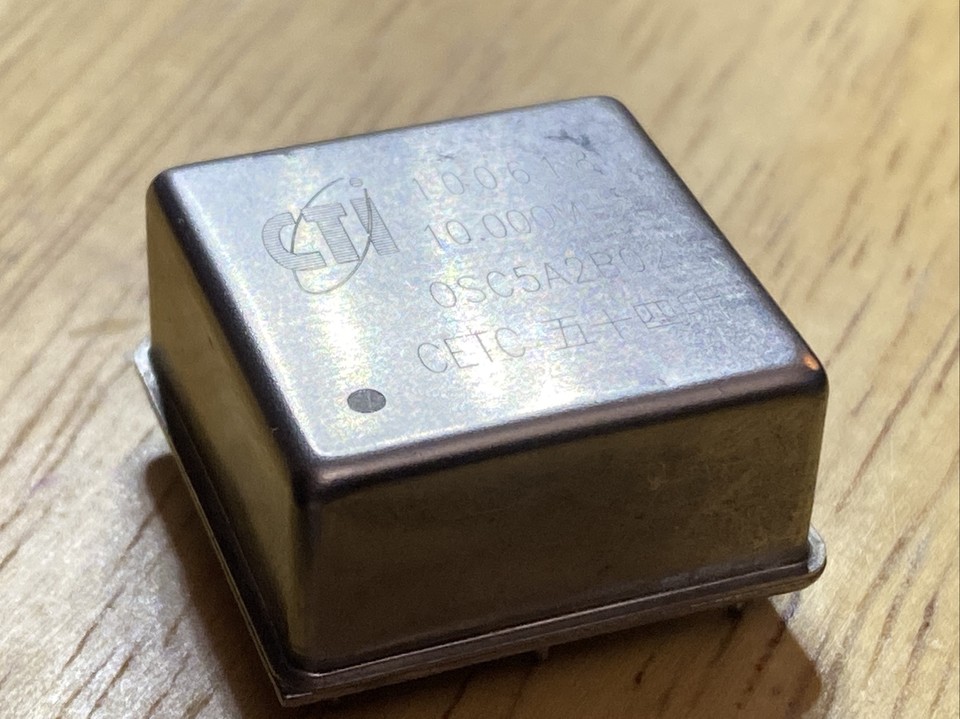 10.000MHz VCOCXO Voltage Control Oven Crystal Oscillator 5V 26x26x13mm ...