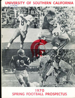 1970 USC Spring Football Prospects Jimmy Jones 20 pages; 8x10 CFBmg18 ...