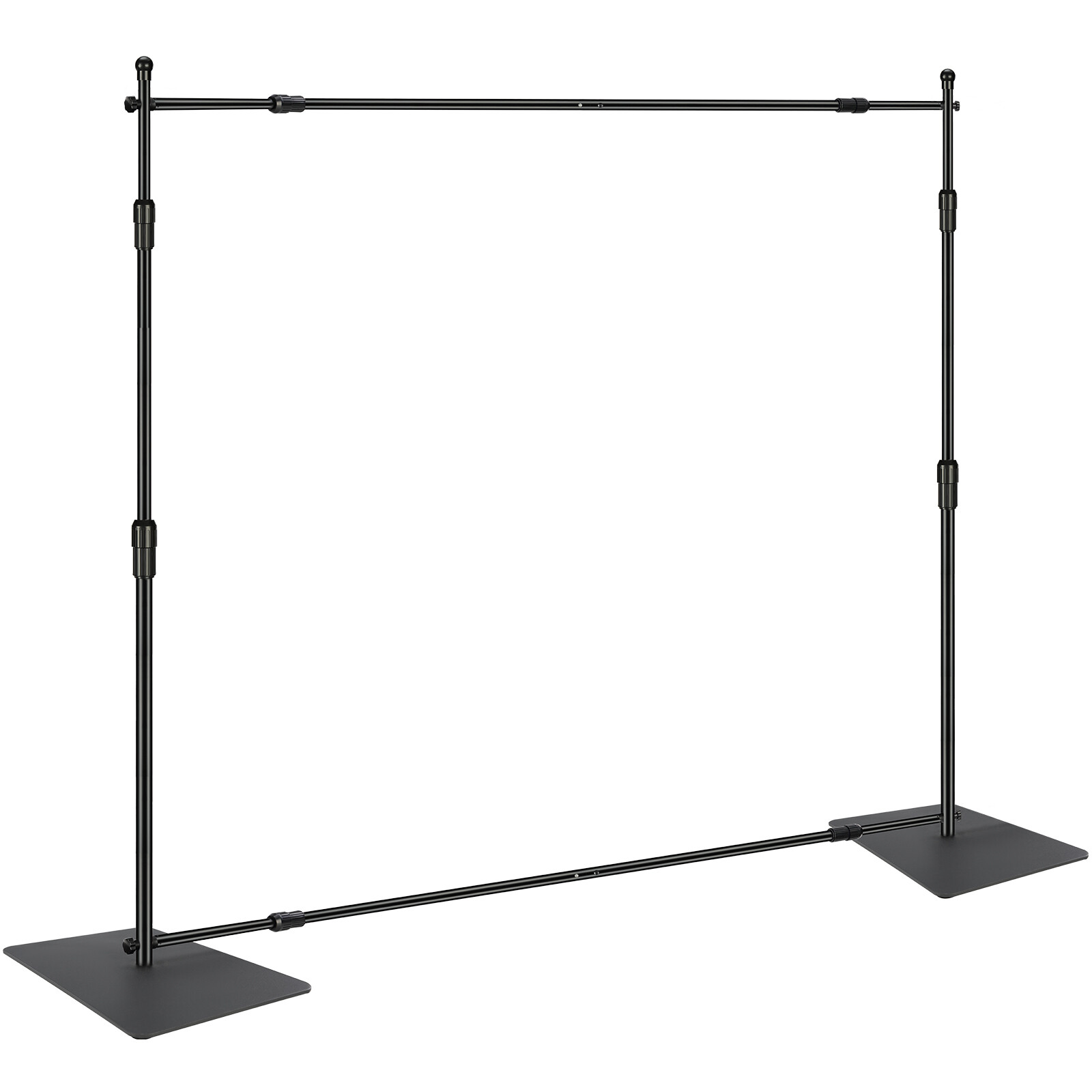 VEVOR Pipe and Drape Kit Heavy Duty Backdrop Stand Carbon Steel Base 10 ...