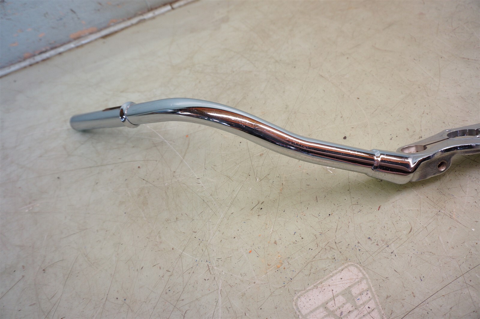 Harley Davidson Knucklehead Flathead Inline Springer Handlebars Chrome ...