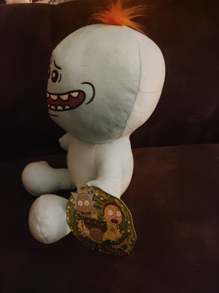 NEW Mr. Meeseeks Plush Rick and Morty 10" Official License Toy Factory ...