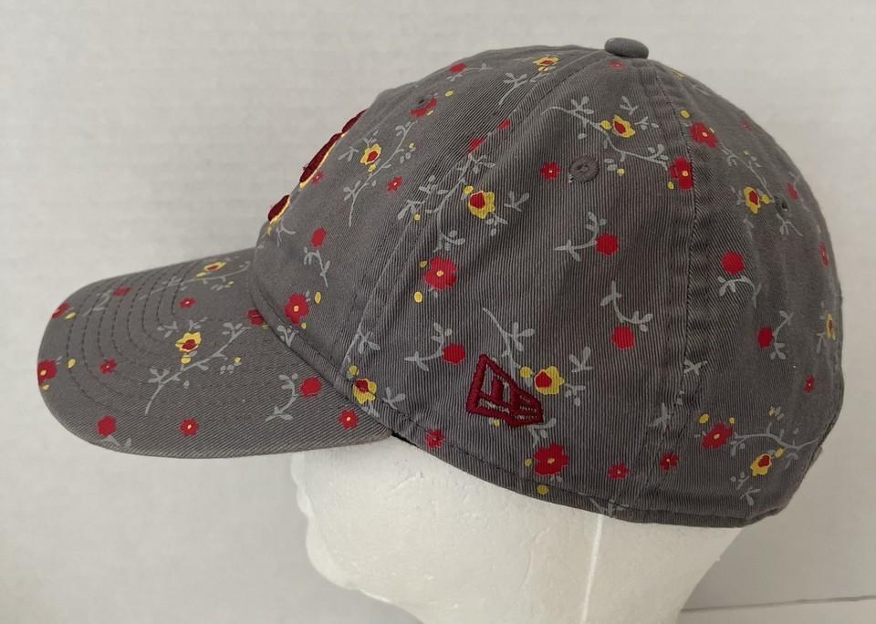 USC Trojans Womens Hat Gray Floral New Era 9Twenty Dad Strap Back | eBay