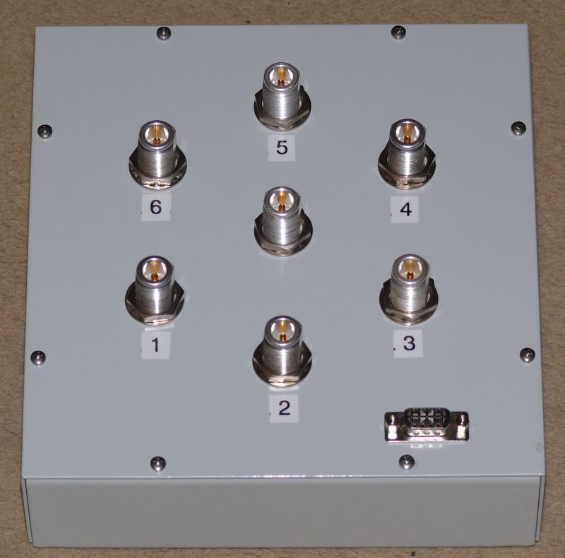 KIT 6:1 remote antenna switch for SO-239 complete KIT without the box ...