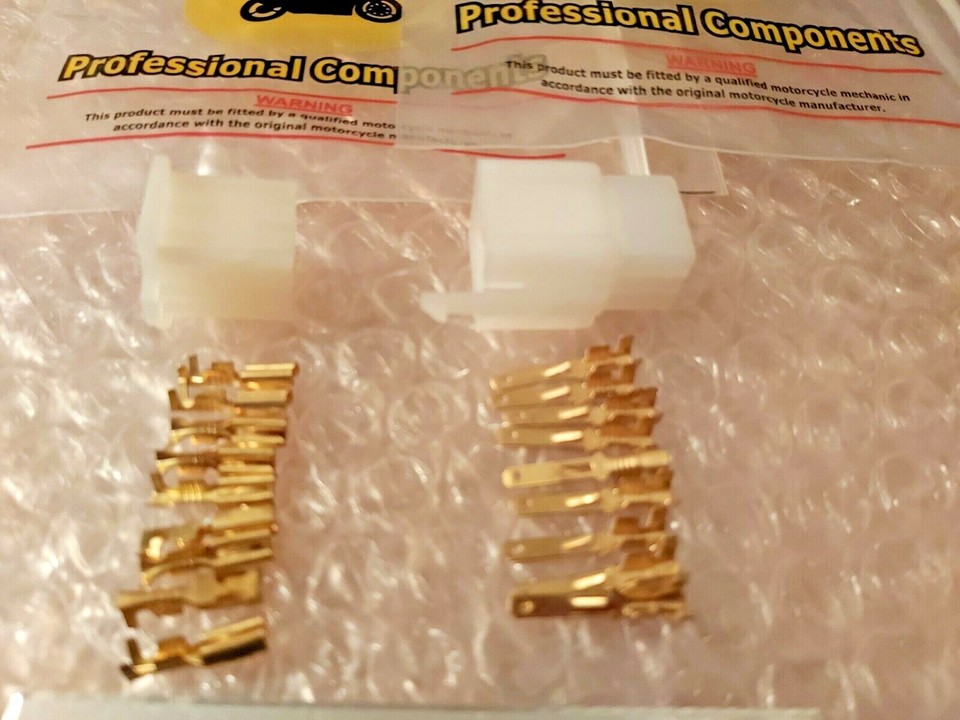 MOTORCYCLE / CAR 9 WAY 9 PIN ELECTRICAL MULTI WIRING CONNECTOR BLOCK 2 ...