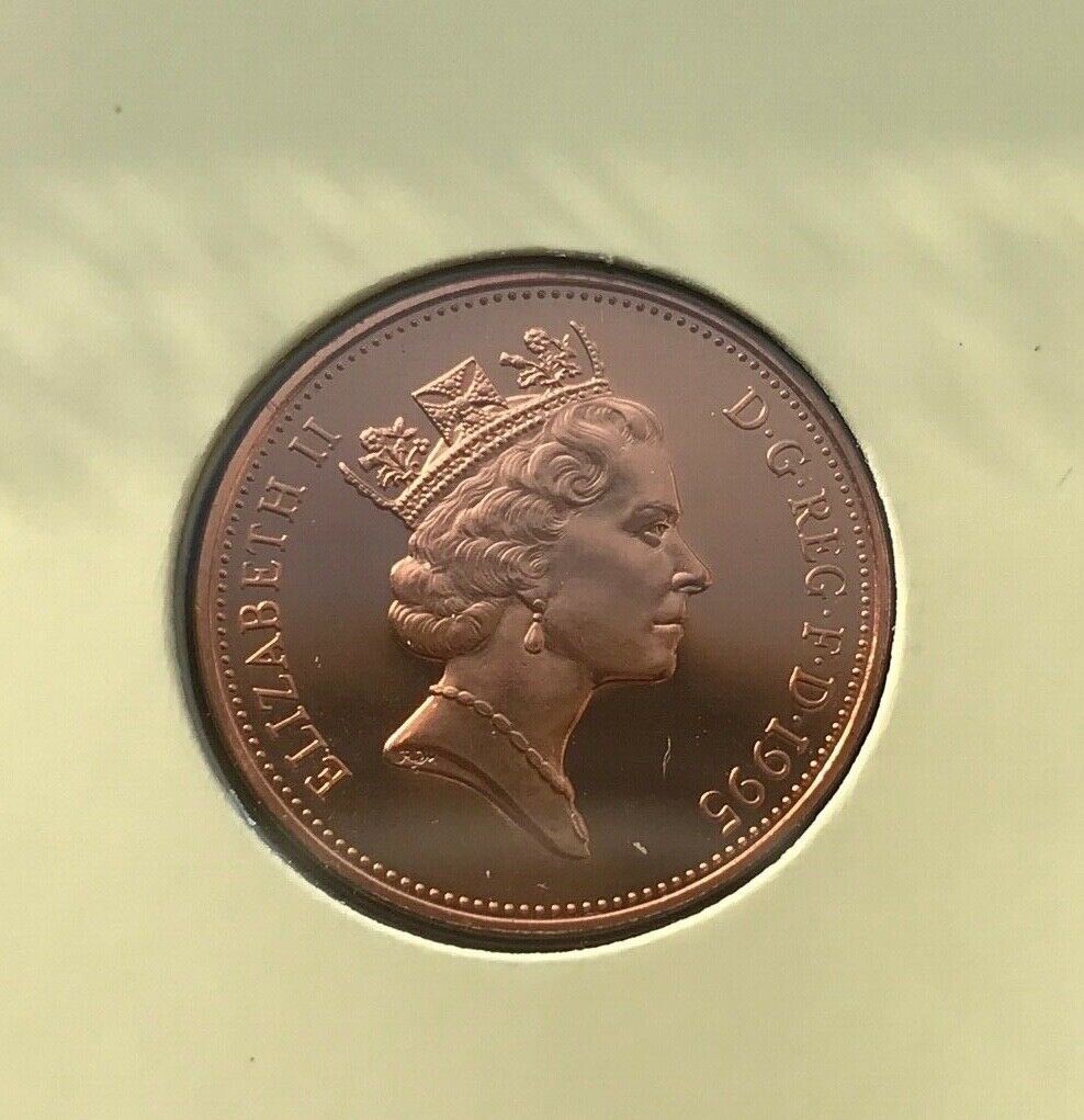1995 TWO 2 PENCE COIN 2P BRILLIANT UNCIRCULATED BUN BUNC | eBay