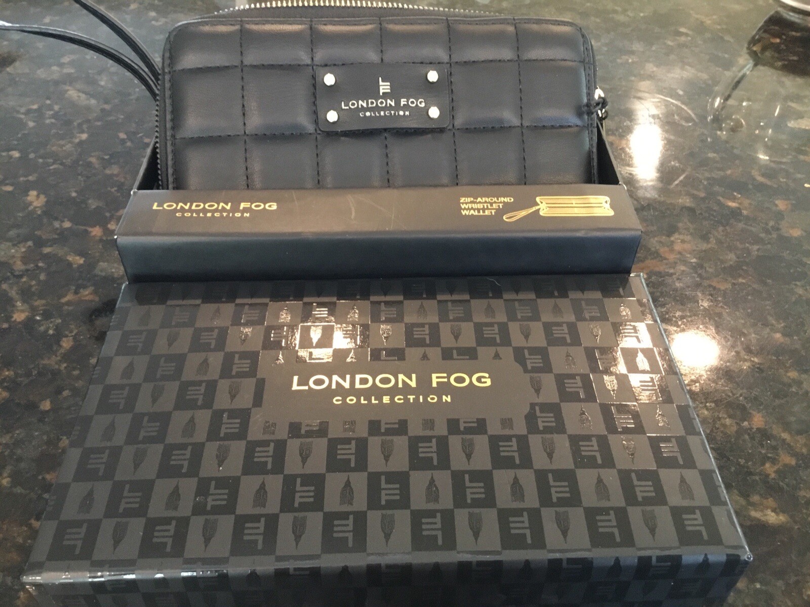 London Fog Collection Zip-Around Wristlet Wallet NWT mrsp $58.00 | eBay