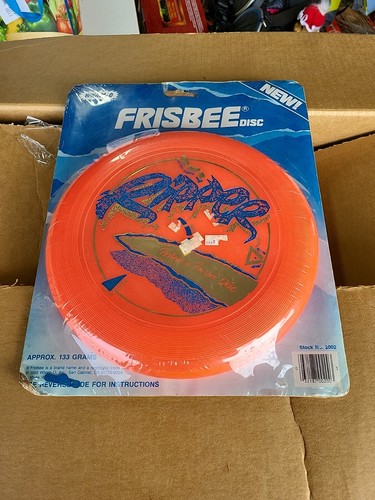 New Sealed Vintage NOS 1986 WHAM-O RIPPER Frisbee Flying Disc 133 Grams ...