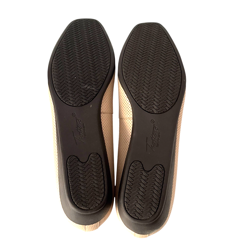 Women's Trotters Leather Loafer Slides Slip on Shoes Beige - 10N | eBay