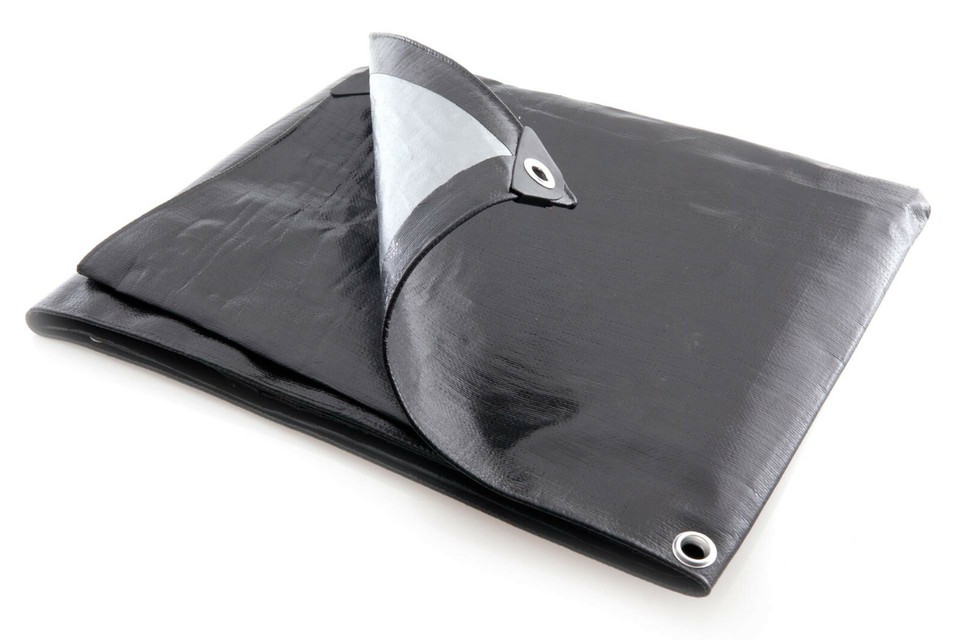 Heavy Duty Waterproof Tarpaulin 270GSM Builders Roofing Tarp Cover ...