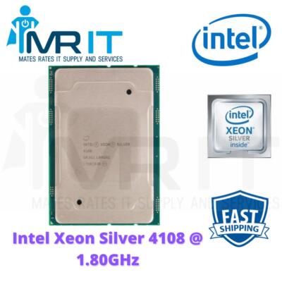 Intel(R) Xeon(R) SILVER 4108 @ 1.80GHZ Processor SR3GJ | eBay Australia