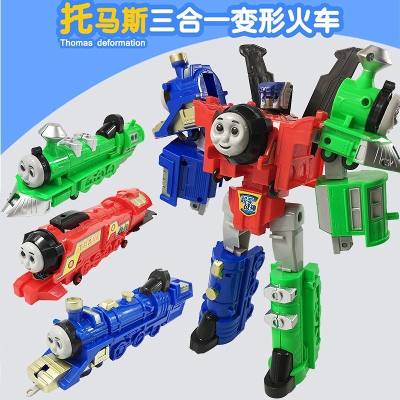 3 In 1 Thomas and Friends Trains Combined Transforming Robot | eBay