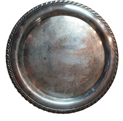 Oneida USA OL Silver Platter Beautiful Design | eBay
