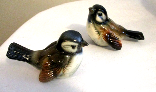 Vintage Goebel Chickadee Bird Figurines Set 2 Made W Germany | eBay