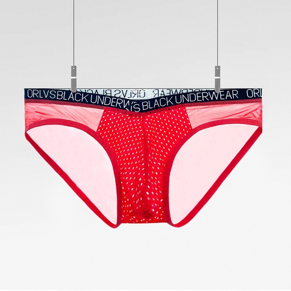 Men Briefs For Night Sleep Regular Clothing Length Solid Color Pattern ...