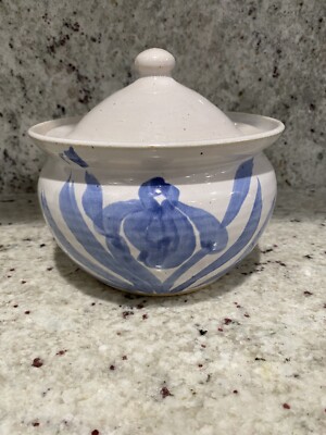 Handmade Phil Morgan Pottery Bean Pot Bowl Seagrove North Carolina ...