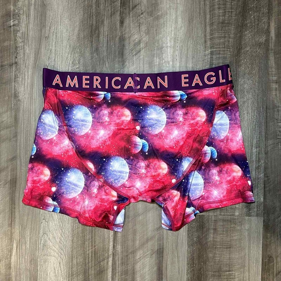 American Eagle Flex Planet Space Boxer Brief - 3XL | eBay