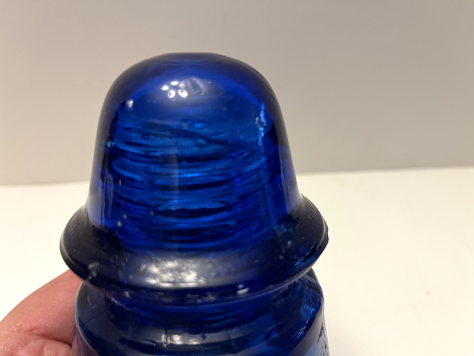 CD 162 Hemingray Cobalt Blue signal insulator | eBay