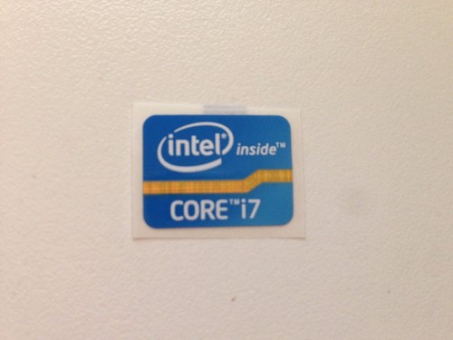 Intel Core i7 Inside inside Sticker logo 15.5 x 21 mm Logo 5 pack fast ...