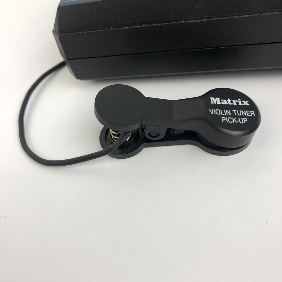 Matrix SR1000V SR-1000V Violin, Viola or Cello Tuner with Violin Pickup ...
