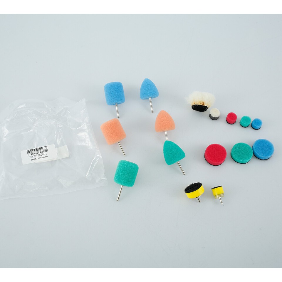 16X Car Buffing Pads Mini Polishing Sponge Pad Set Polisher for ...