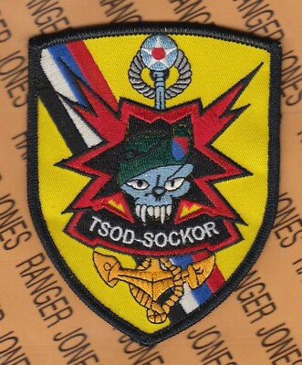 TSOD Special Operations Command Korea SOCKOR Airborne 4.5" pocket patch ...