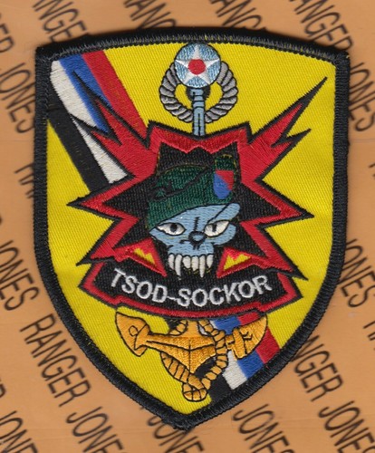 TSOD Special Operations Command Korea SOCKOR Airborne 4.5" pocket patch ...