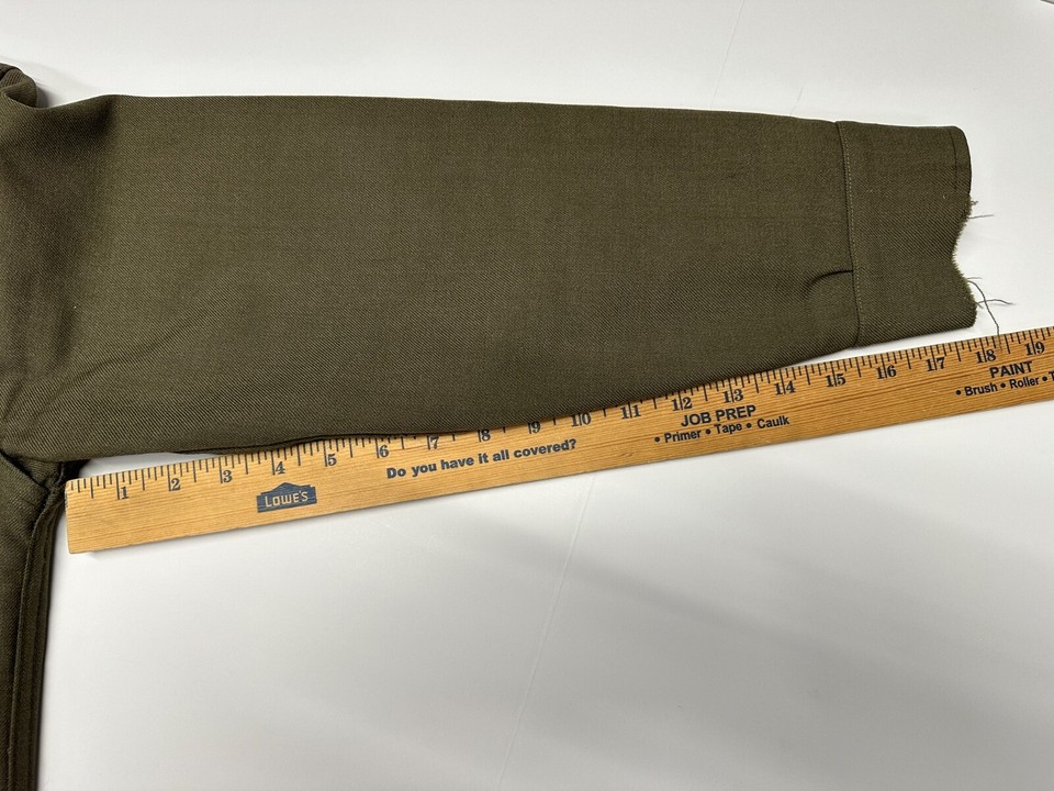 VINTAGE 50s FILSON WOOL FORESTRY CLOTH CRUISER JACKET MENS 40 UNION ...