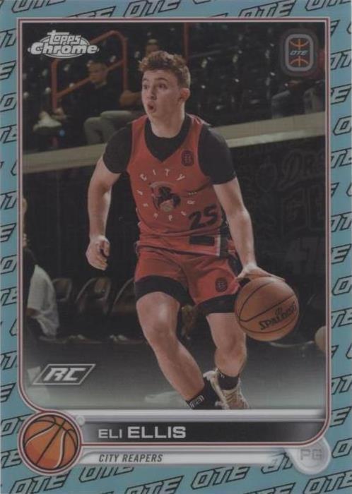 2022-23 Topps Chrome OTE Overtime Elite - Eli Ellis #56 Ote Refractor ...