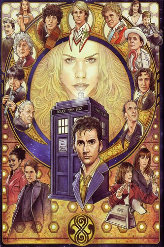 Doctor Who Science Fiction Adventure Tv Series Wall Art Home - POSTER ...