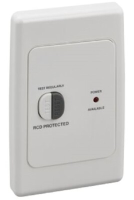 Clipsal 2000-SERIES RCD PROTECTED FLUSH SWITCH 1-Gang 30mA 2-Pole ...