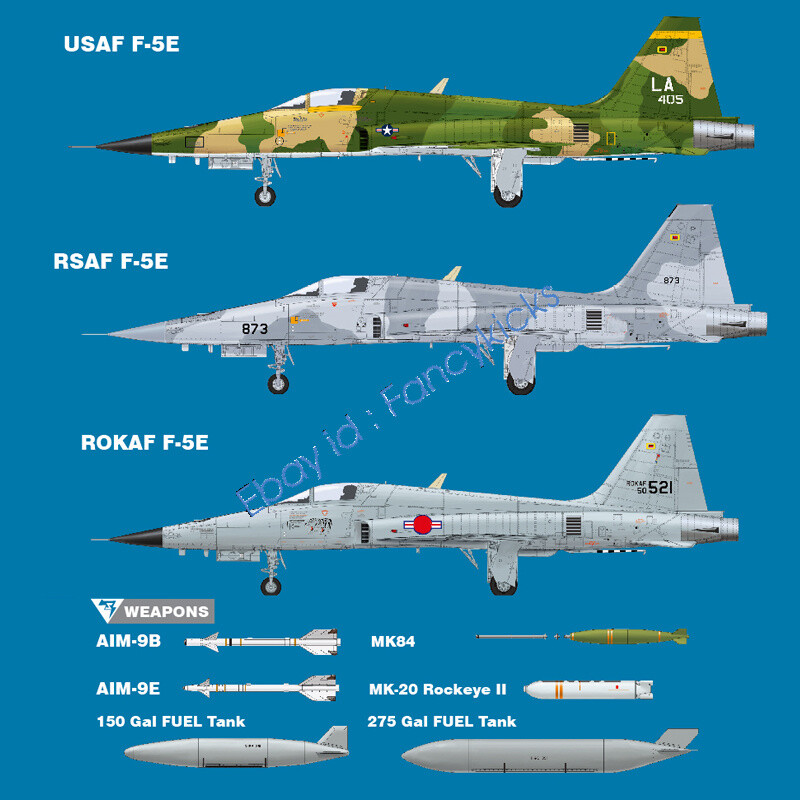 Storm Factory Freedom 32001 1/32 F5N/E Tiger II VFC111 Sundowners Model ...