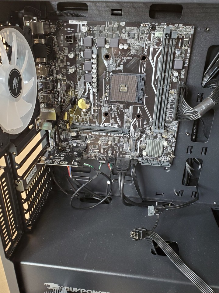 iBUYPOWER Gaming Desktop Trace 4 MR MID-TOWER Case Ryzen 5 Prime A320M ...