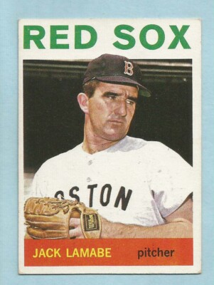 1964 Topps Baseball Jack Lamabe #305 Boston Red Sox EX-MT | eBay