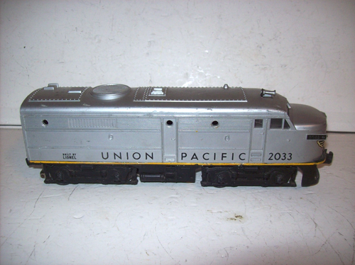 Lionel O-27 gauge dummy ALCO A #2033 Union Pacific Diesel engine | eBay