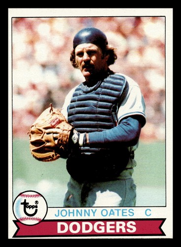 Johnny Oates 1979 Topps #104 Los Angeles Dodgers Vintage VG | eBay