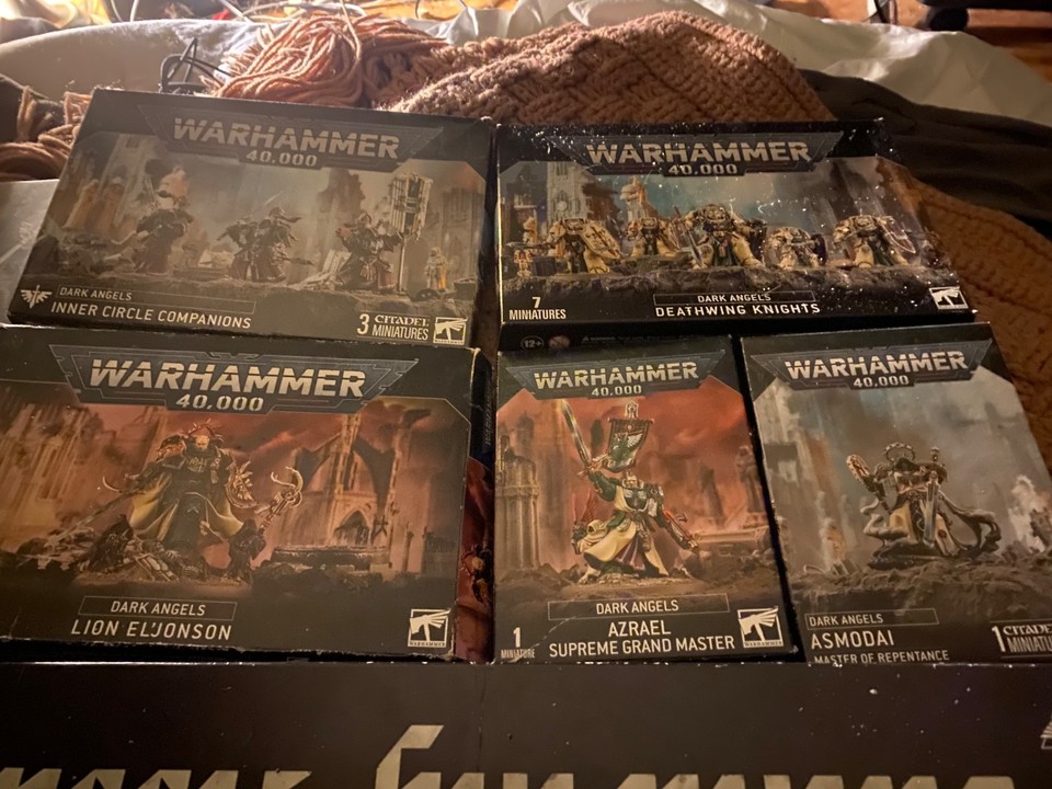 Warhammer 40000 Dark Angels Deathwing Assault Army Set | eBay