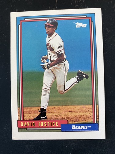 1992 Topps - #80 David Justice | eBay