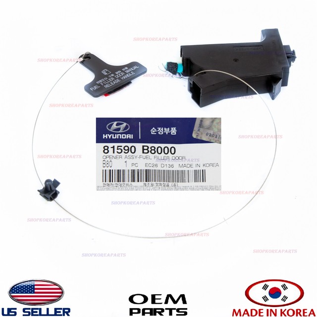 Hyundai OEM 13-14 Santa FE Fuel Gas Door-release Actuator 81590B8000 ...