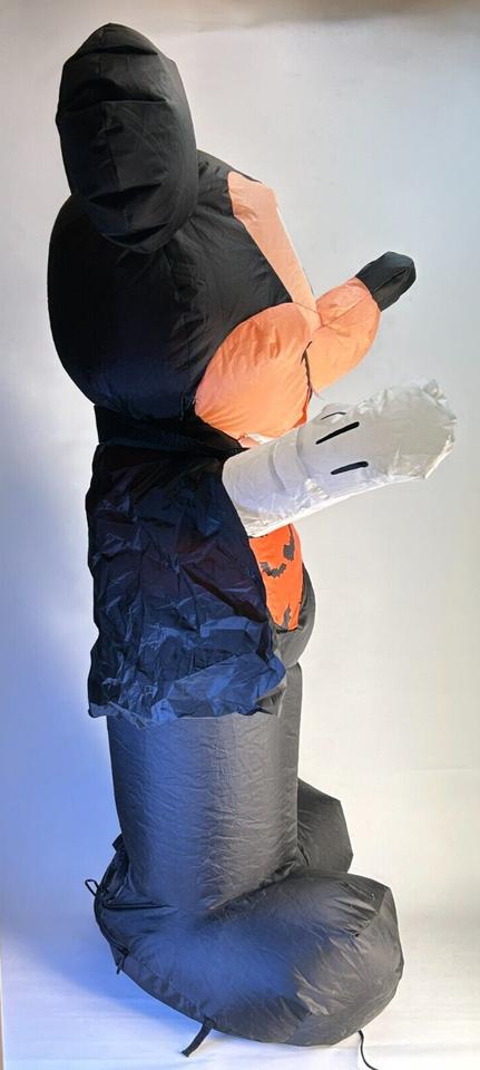 Disney Gemmy Airblown Inflatable Mickey Mouse Vampire Halloween Decor ...