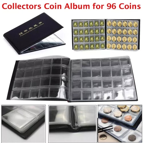 Collectors Coin Album Book For 96 Coins 50P Olympic, Beatrix, Old 50P ...