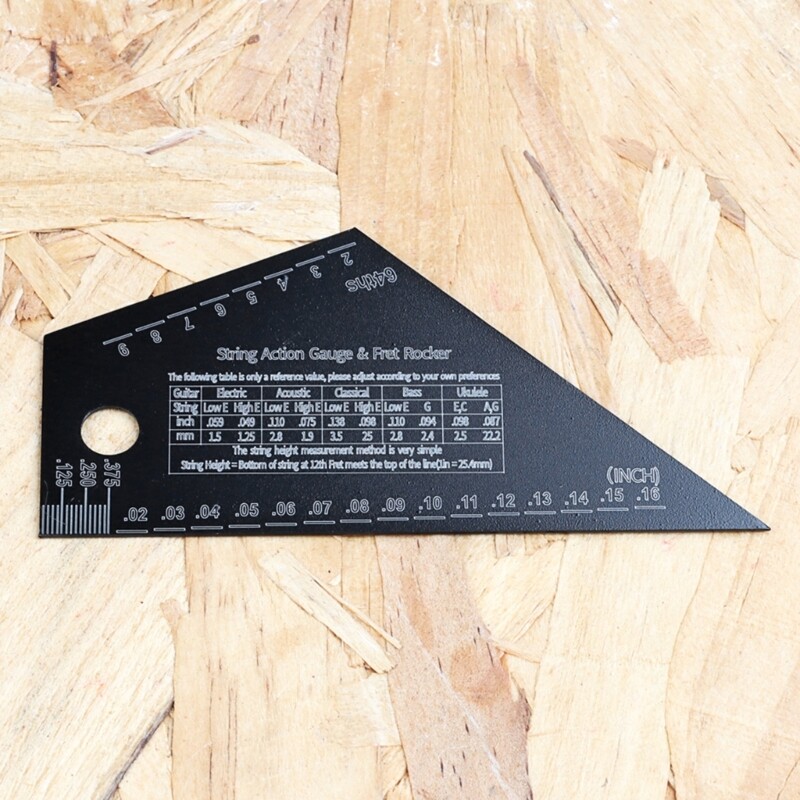 String Action Rulers Gauges Guitar Fret Leveling Rulers Fret Catchers ...