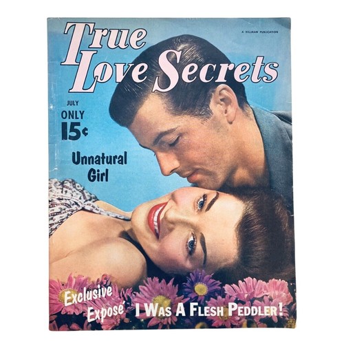 VTG True Love Secrets Magazine July 1954 Vol 1 #1 Virginia Leith & Don ...