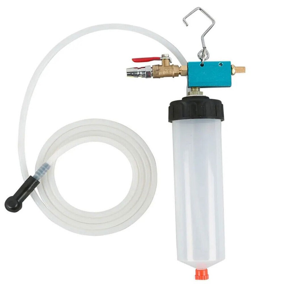 Vacuum Bleeder Bleeding Tool Kit to Change Brake Clutch Oil Power ...